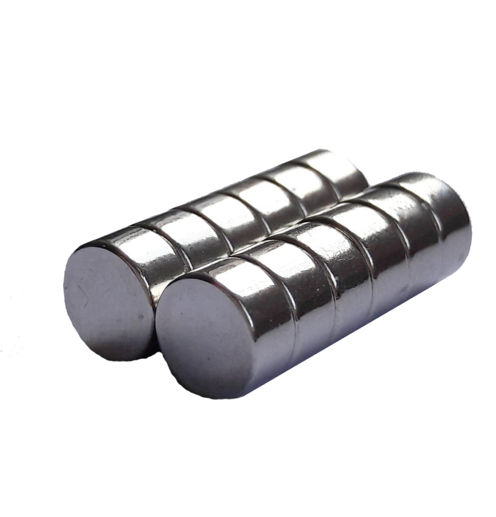 6er Set Power Magnete -Haftmagnet, Kraftmagnet, Neodymmagnet