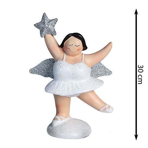 XXL Engel Betty stehend - in verschiedenen Farben - 30 cm